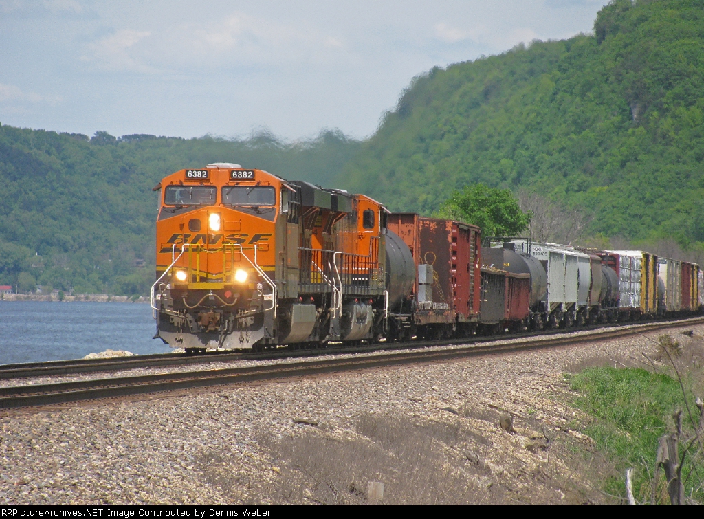 BNSF 6382, BNSF's Aurora Sub.